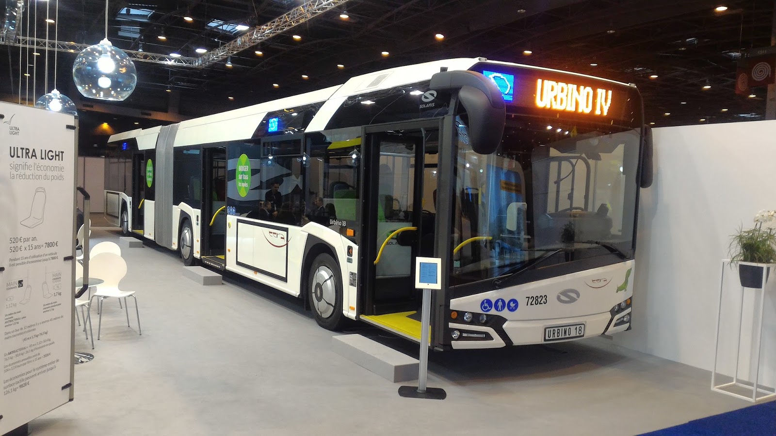 Les Scania Citywide GNV et les Solaris Urbino IV GNV (18 mètres ...