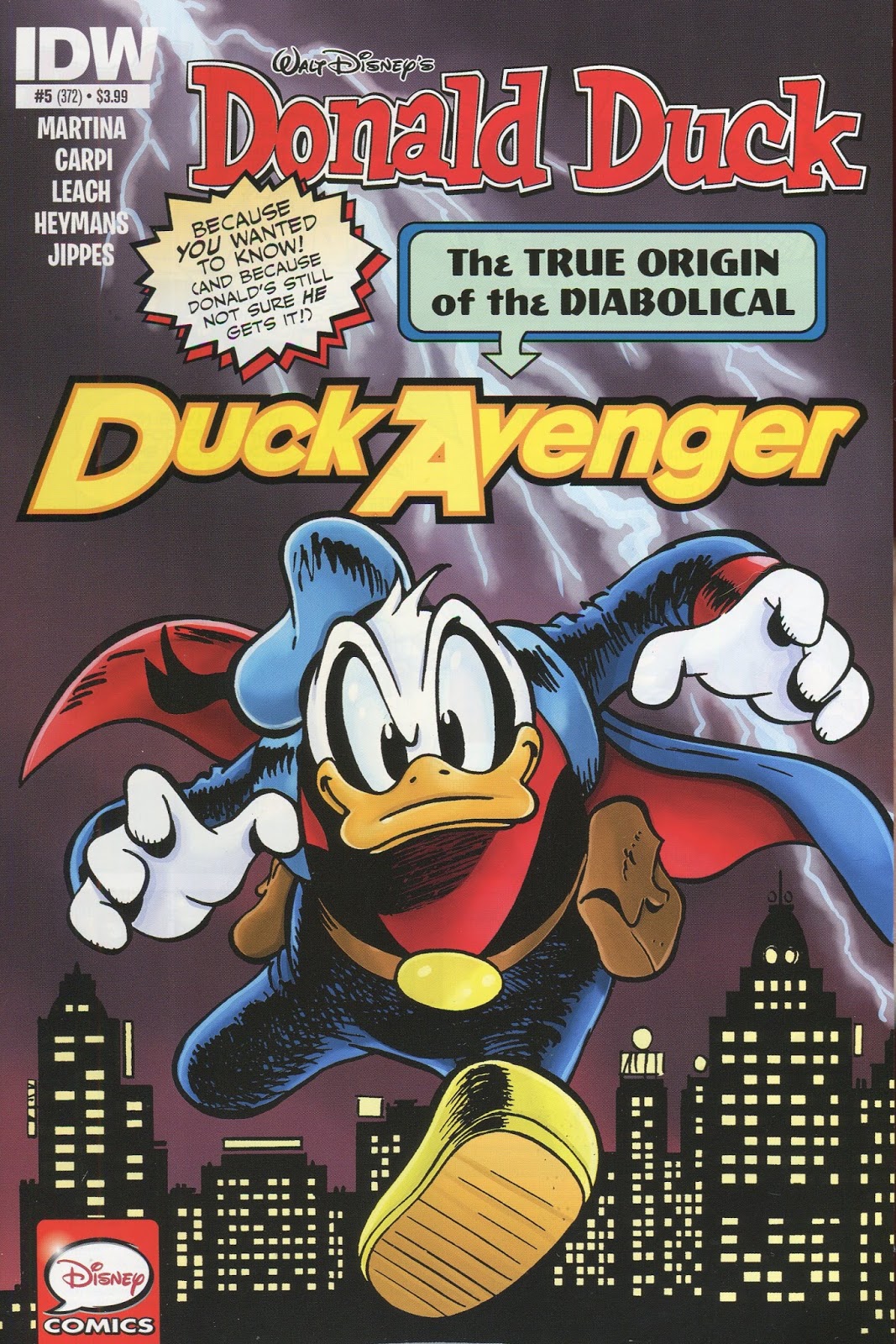 Duck Comics Revue: "The Diabolical Duck Avenger"