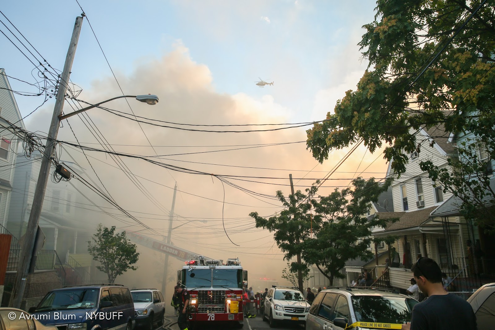 New York Buff Media: Massive Staten Island fire destroys three houses ...