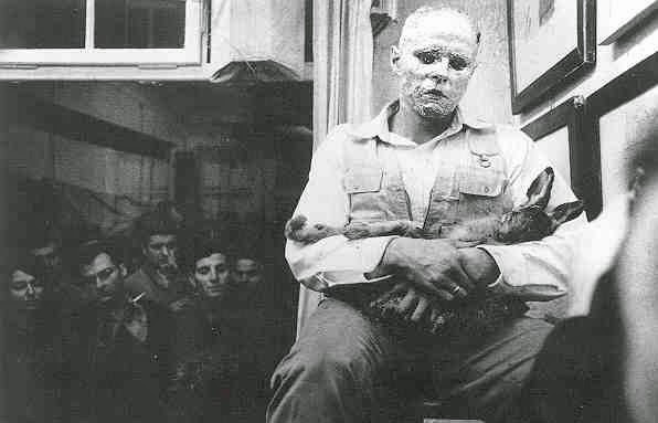 COATO: COMO EXPLICAR QUADROS A UMA LEBRE MORTA. PERFORMANCE -1965 ...