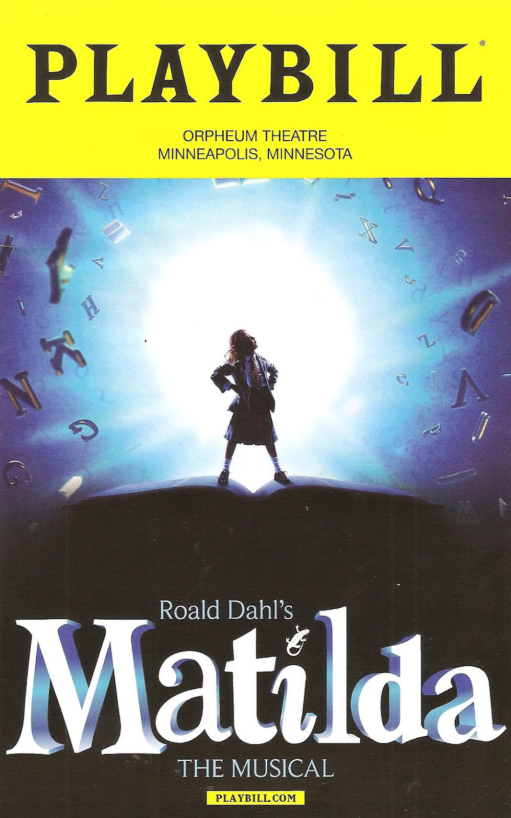 Cherry and Spoon: "Matilda" Broadway Tour at the Orpheum Theatre