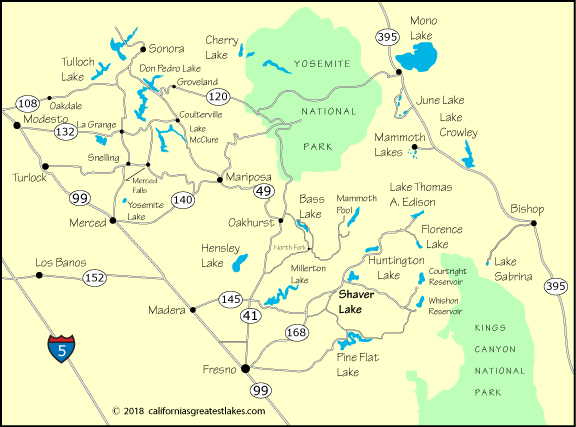 Wes' Travels to California Lakes: Wishon Reservoir - Fresno County ...