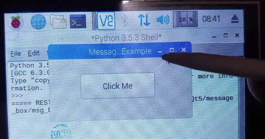 Design GUI using PyQt5 on Raspberry Pi - Embedded Laboratory