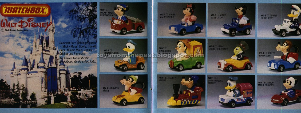 Toys from the Past: #780 MATCHBOX – DISNEY SERIES (Nr.3 and 4 or WD-3 ...