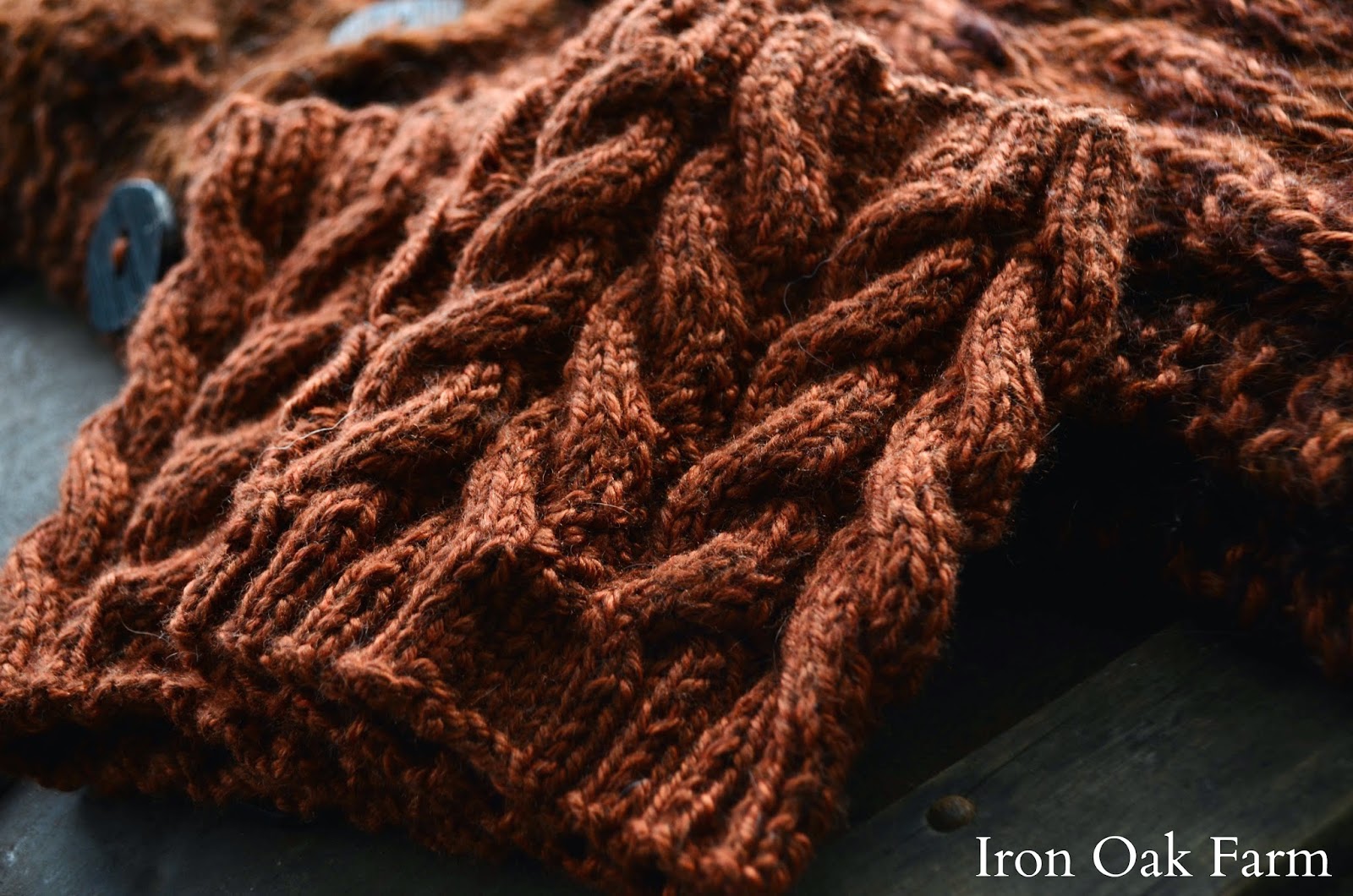 Iron Oak Farm: Cable Knit from the Farm
