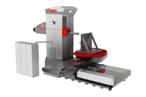 Fermat Machinery: Table Type Horizontal Boring Machine WRFT 130 CNC ...