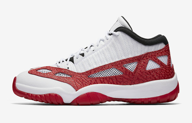 Swag Craze: First Look: Nike Air Jordan 11 Low IE Fire Red
