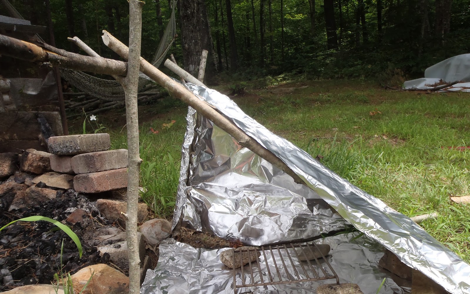 The Maine Outdoorsman: Home Made Reflector Oven Outdoor Cooking