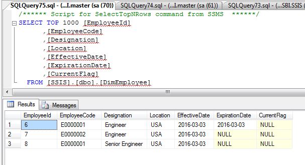 MSBI : SQL Server Integration Service (SSIS) - Slowly Changing ...