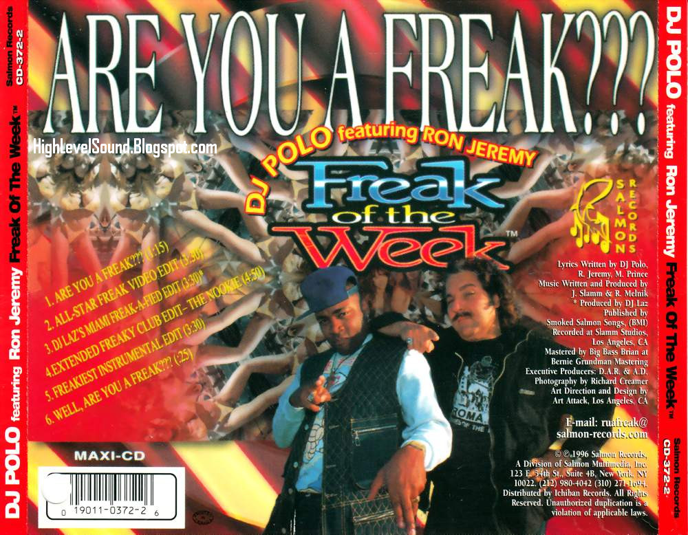 highest level of music: DJ Polo Feat. Ron Jeremy - Freak Of The Week ...