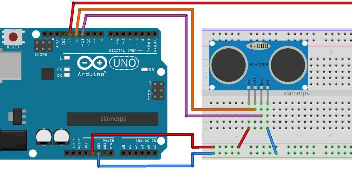 Slamet Puji Santuso: [MICROCONTROLLER][ARDUINO][TUTORIAL] Ultrasonic Sensor