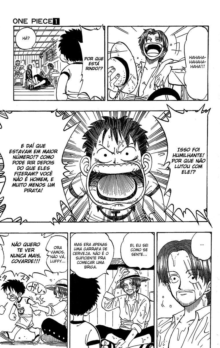 Animes Legendados em PT-BR: Mangá One Piece Capitulo 1
