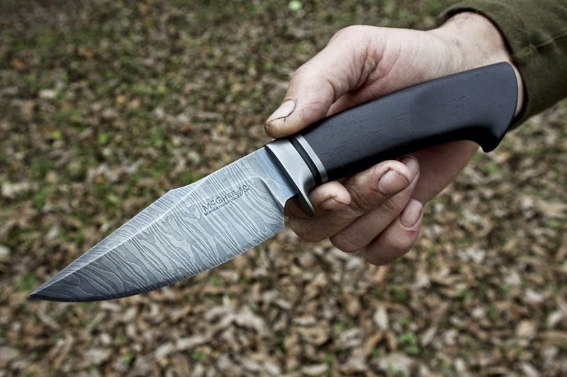 Guinea Hog Forge: Twisted Damascus Zulu