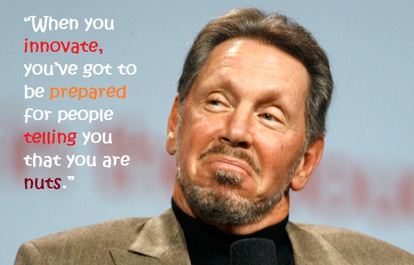 Top 10 Uplifting Quotes from Larry Ellison ~ Quotesinsta