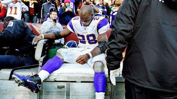 Adrian Peterson Injury Photos | Sports Club Blog