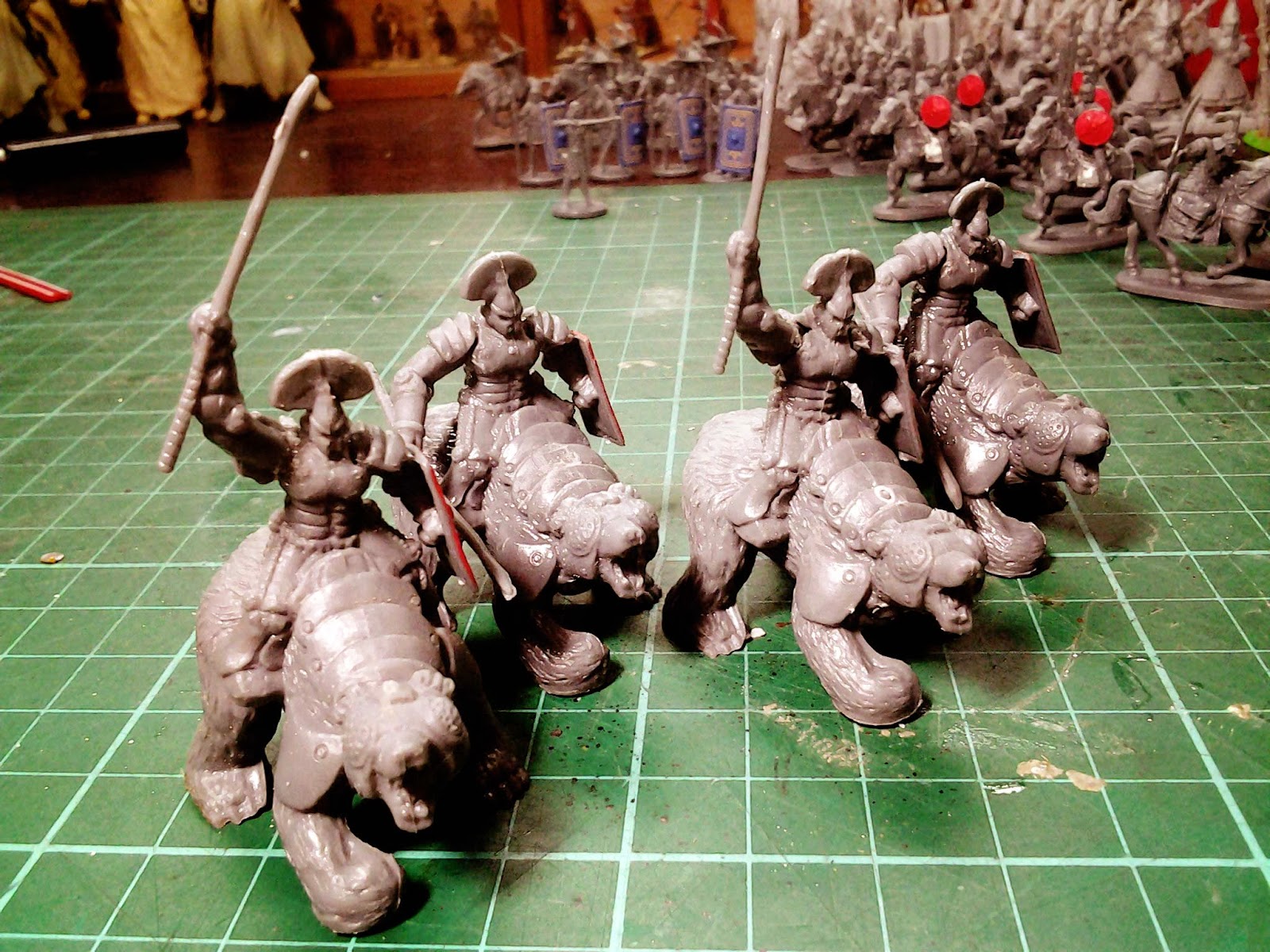 Ursan Cataphracts: Roman Armored Bear cavalry