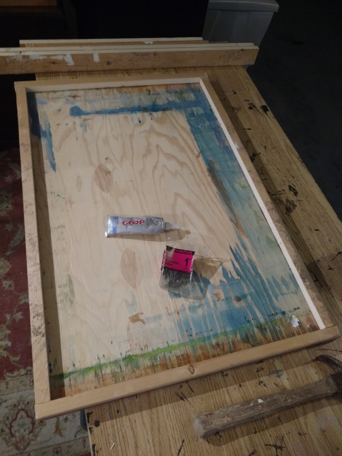 Ross Lynem - Painter - Artist: "Watercolour paper soaking tray"