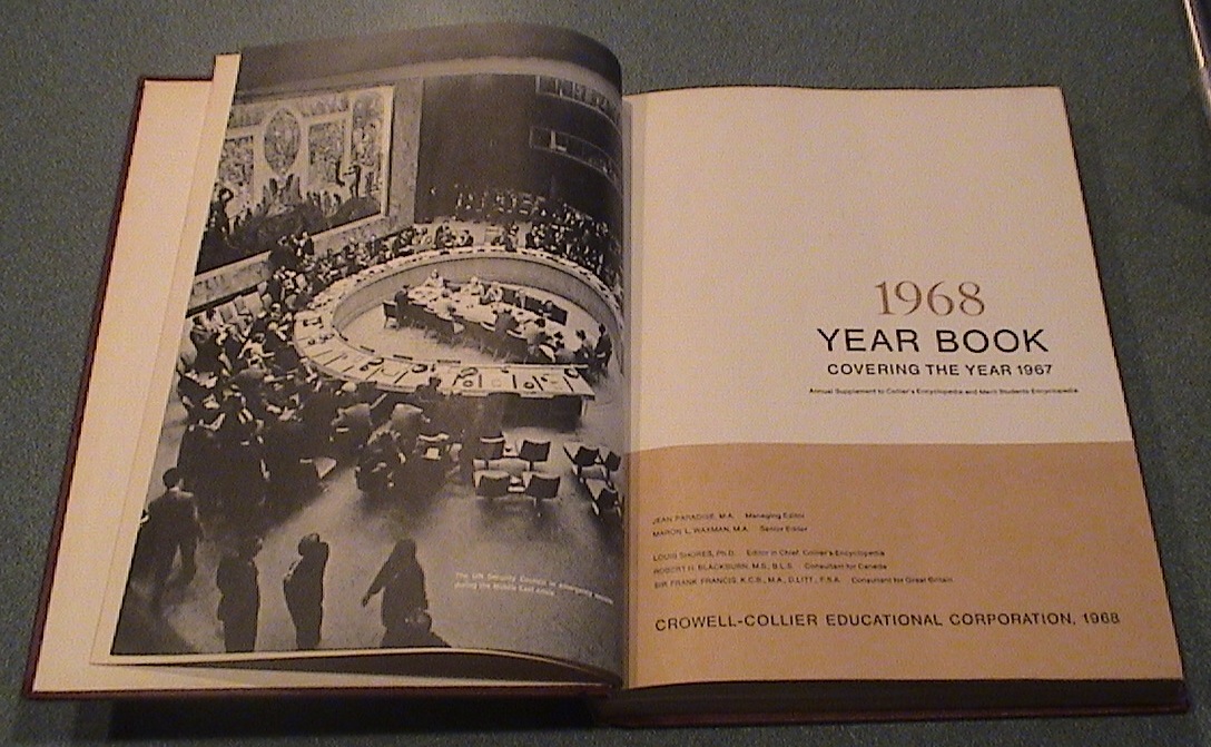The Heath Post: 1968: The New Collier's Encyclopedia Yearbook Has ...