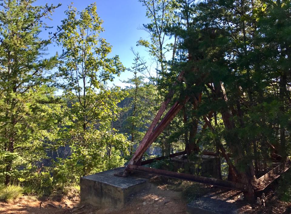 Forgotten Georgia: South Wallenda Tower in Tallulah Gorge State Park