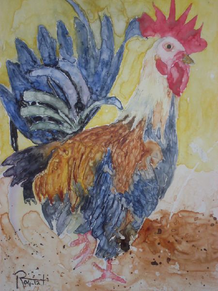 Aquarellen van Renate: animals