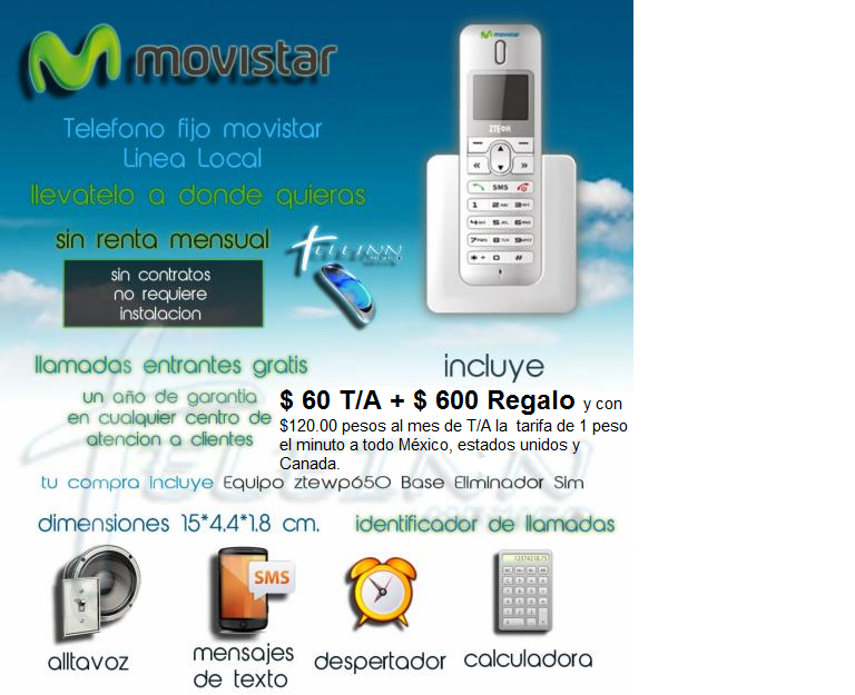 MOVISTAR MEXICO TELEFONIA FIJA