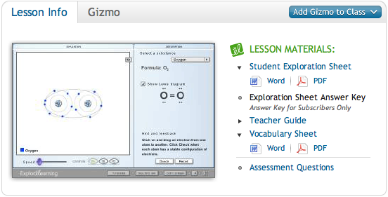 Krista's eLearning Journey: Using an ExploreLearning Gizmo as a Pre-Lab