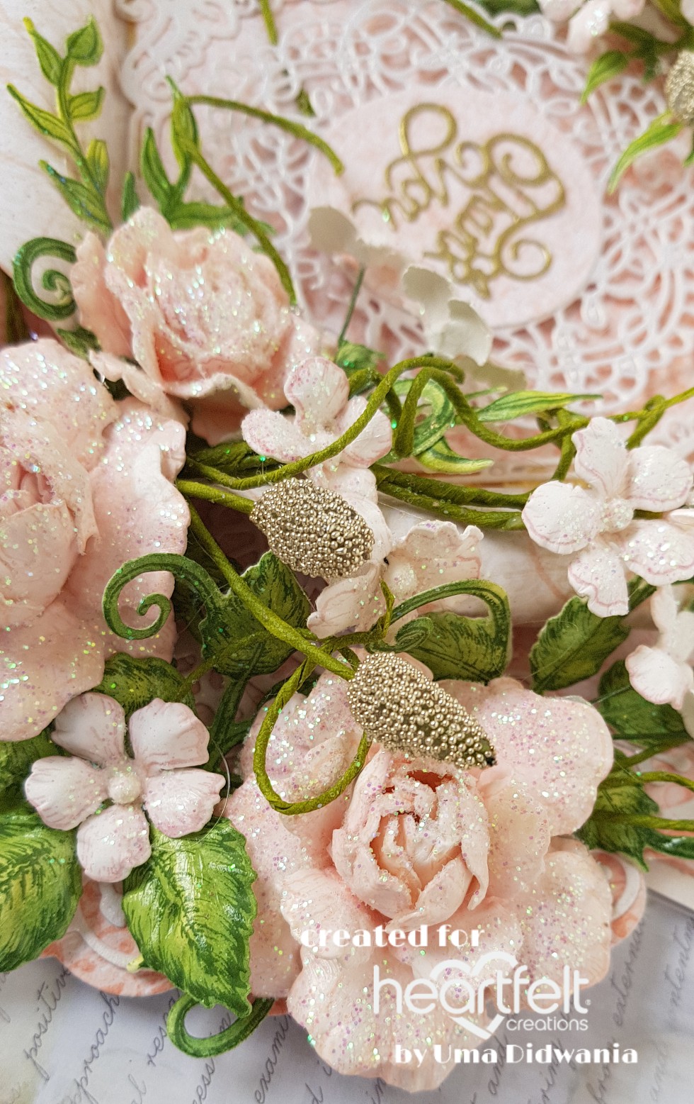 Little Rosebud craft: THANKYOU CARD