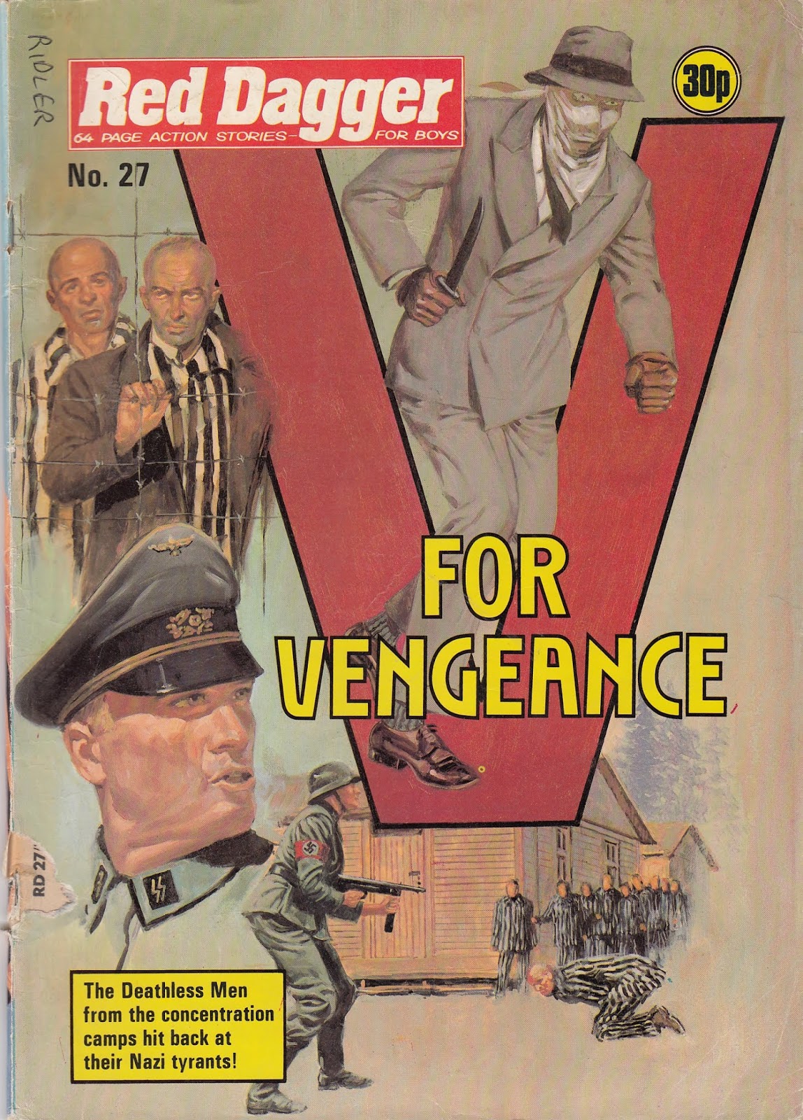 Boys Adventure Comics: Red Dagger cover gallery - part 6