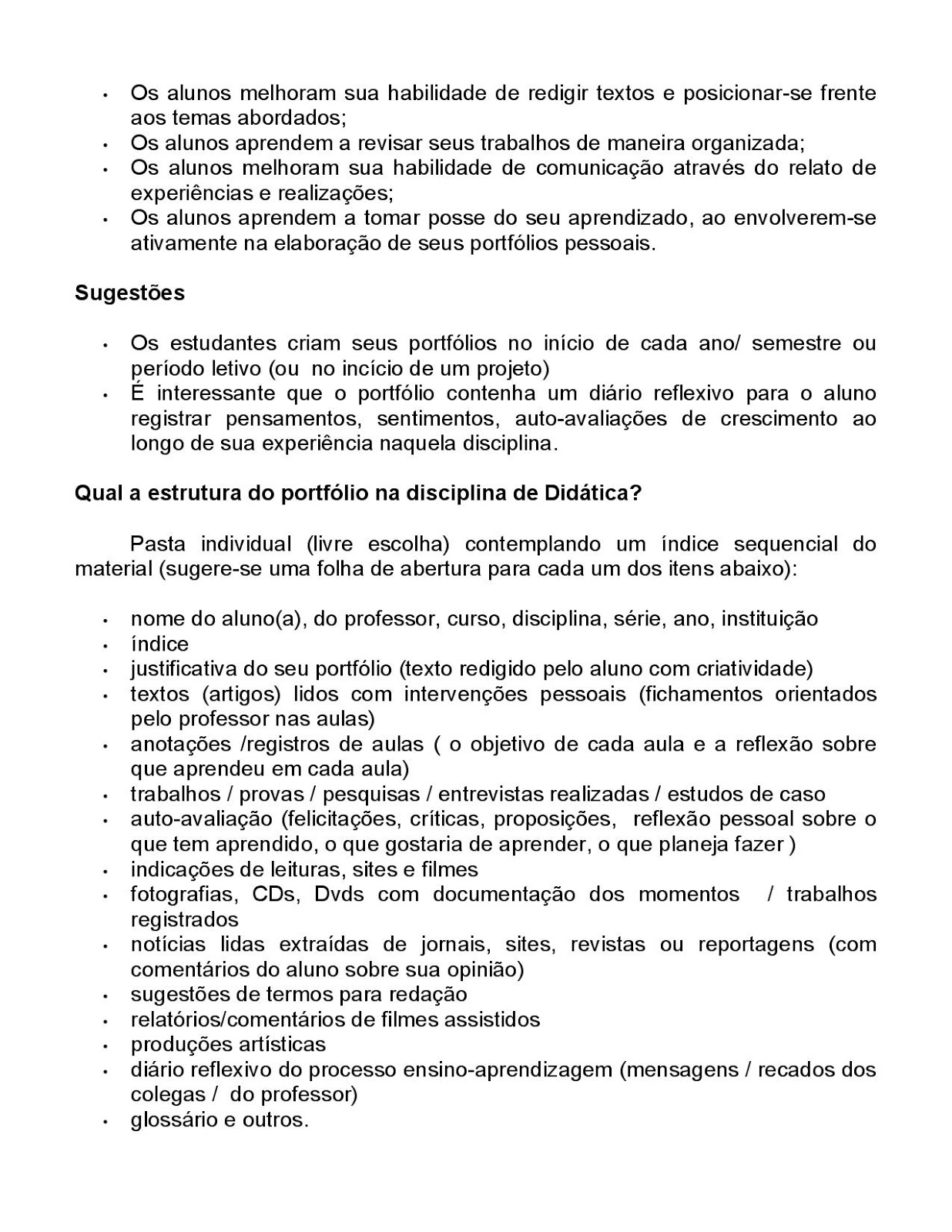 O DOM DE EDUCAR!: COMO FAZER UM PORTFÓLIO, PASSO A PASSO