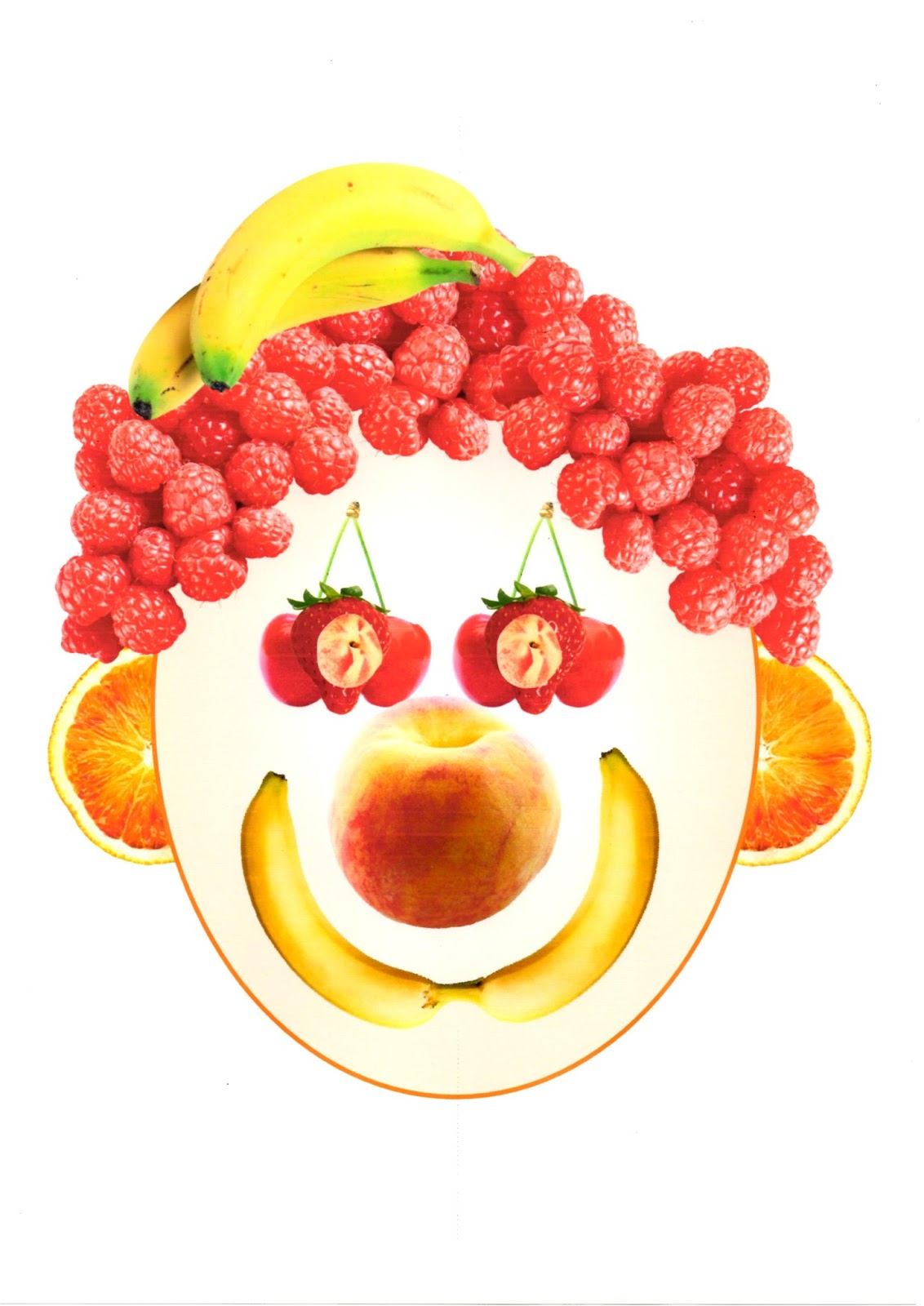 Amiscol: Les visages fruités à la manière d' Arcimboldo