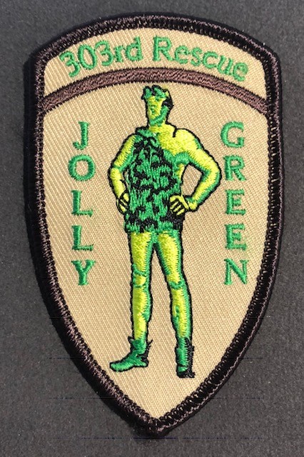 THE USAF RESCUE COLLECTION: USAF 303rd ERQS / Jolly Green / Rescue Patch