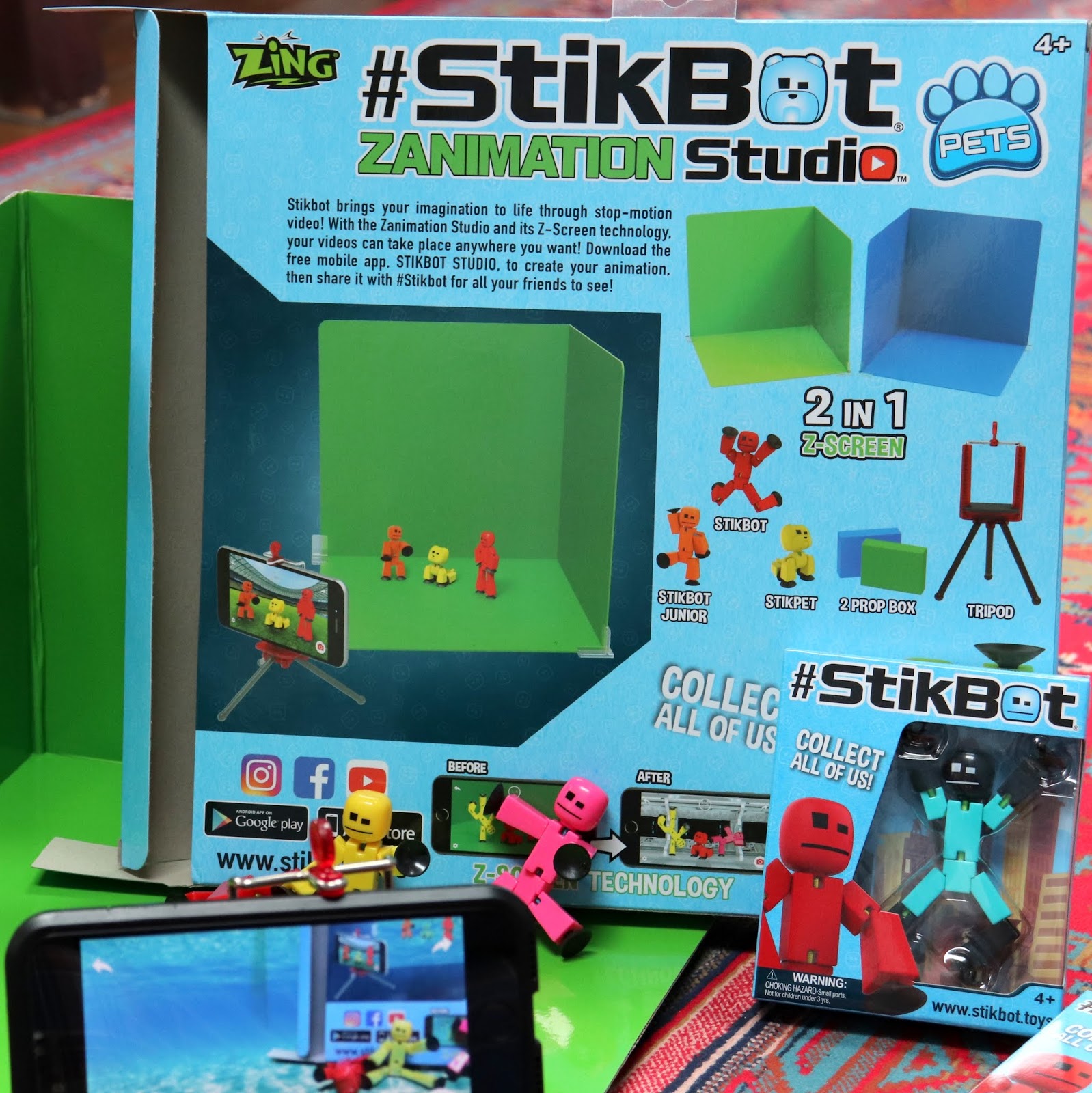 Create With Mom: Sparking Creativity with Stikbot and Knitting
