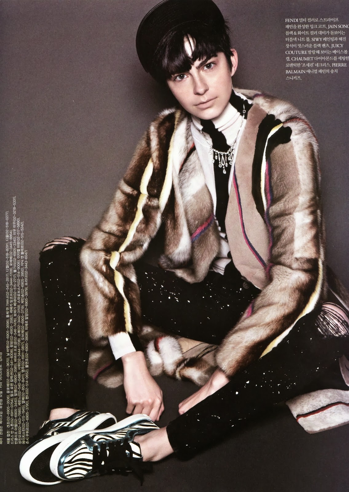 MAJOR MODEL WOMEN: Kara Gall for Galleria Magazine Korea December 2013