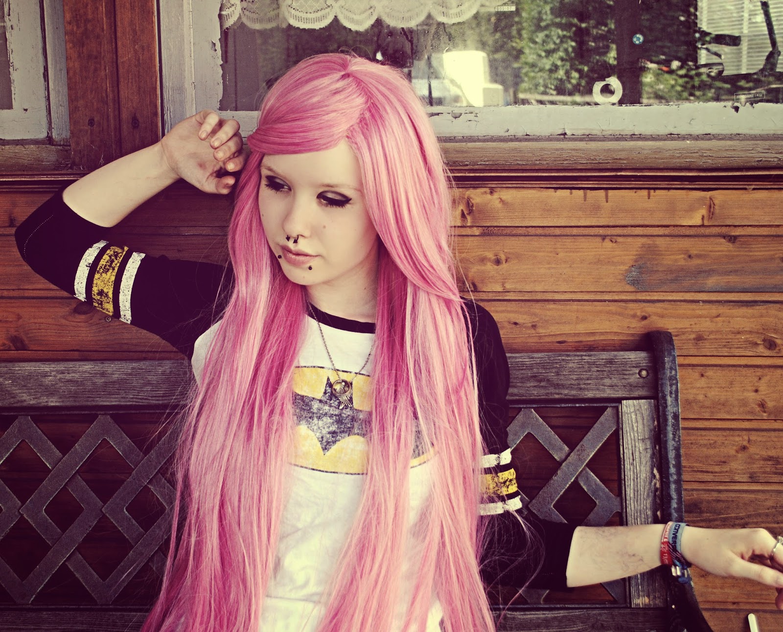 Moe Moe Wonderland: Maid Paya: *PinkyPink* Light Pink Cosplay Wig