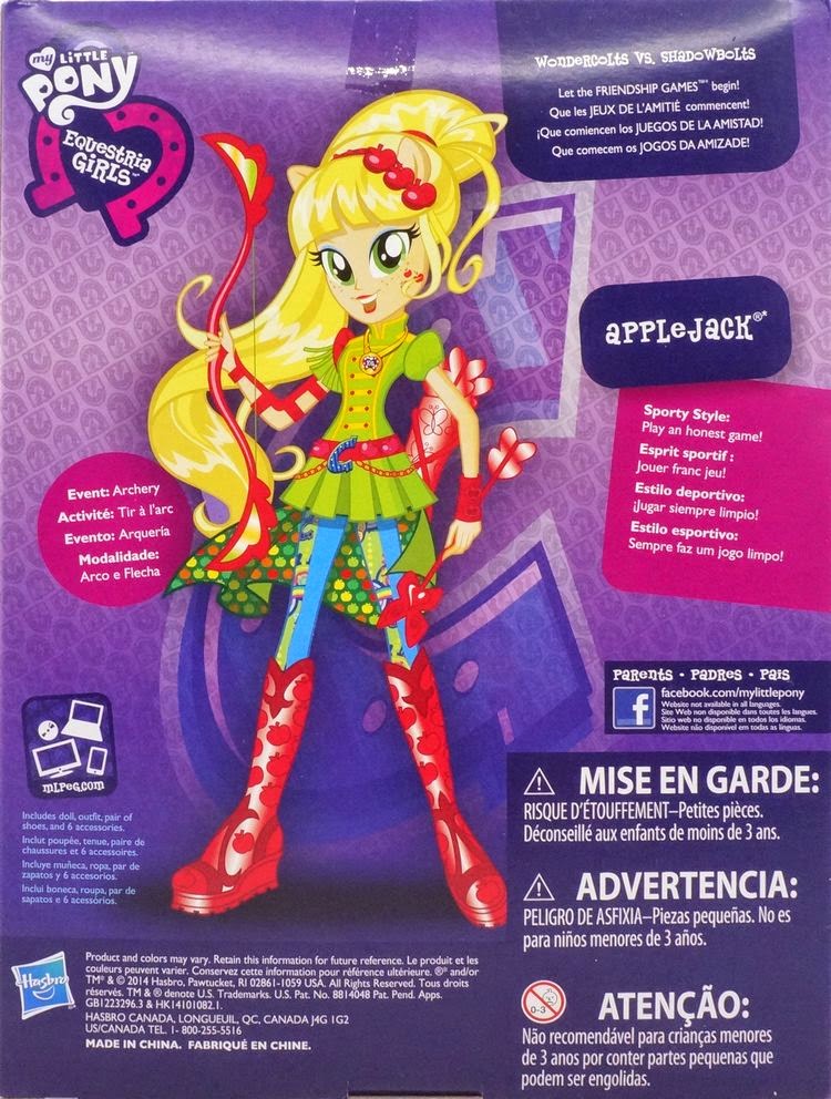 My Little Pony Equestria Girl's Reveals Friendship Games Archery Dolls ...