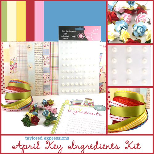 New April Key Ingredients now available! | Taylored Expressions Blog
