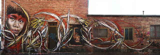 Adnate x Shida New Mural In Melbourne, Australia – StreetArtNews