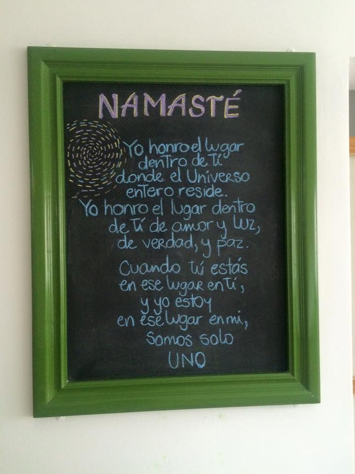 Yoga by Jimena: Yoga 101: ¿Qué significa Namasté?