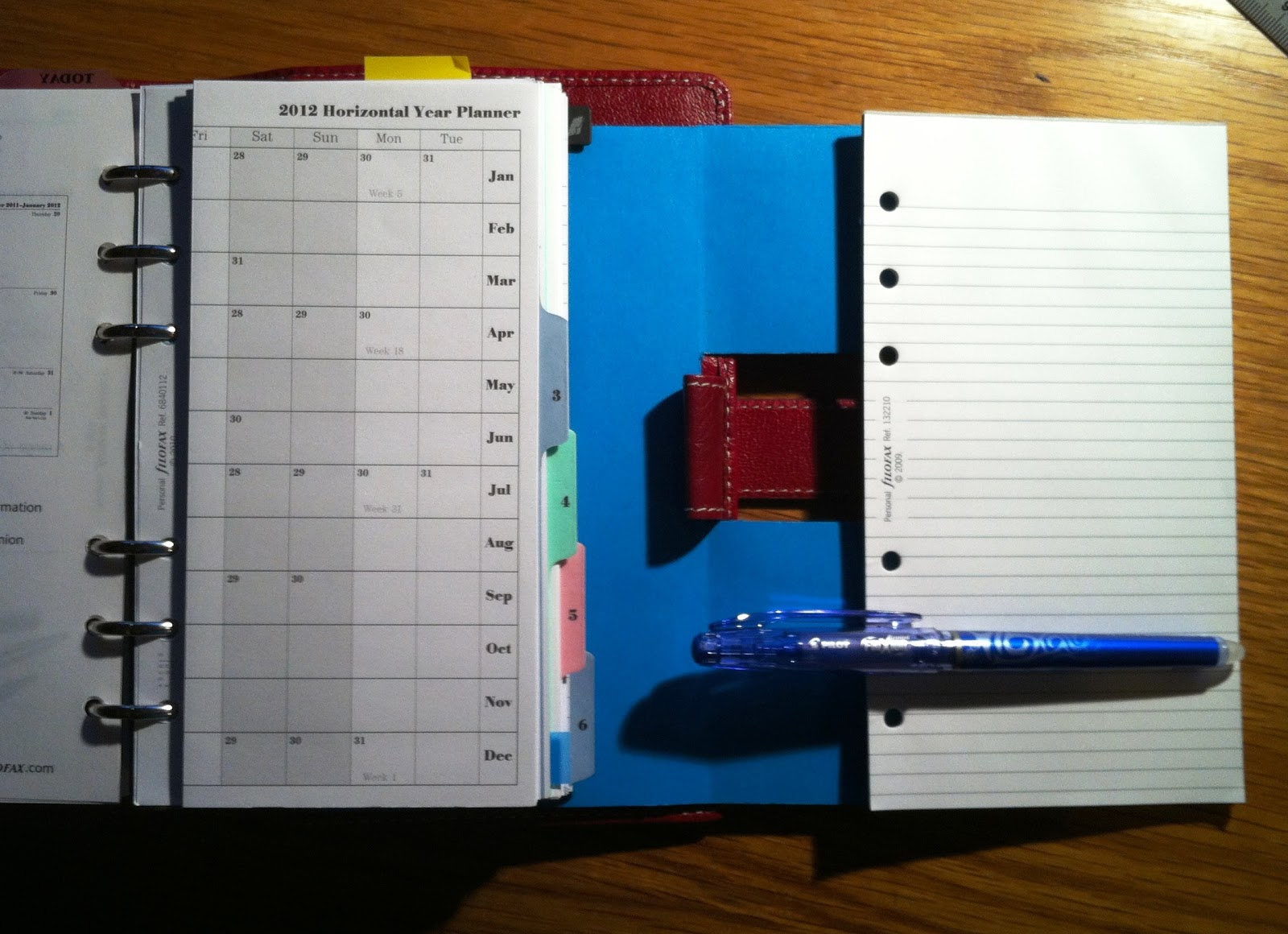 My Life All in One Place: A Filofax Swing Pad you can make at home