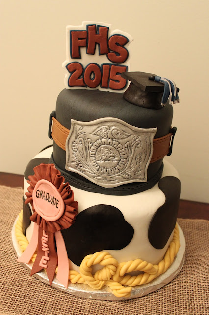 Layers of Love: FFA/Fremont graduation cake
