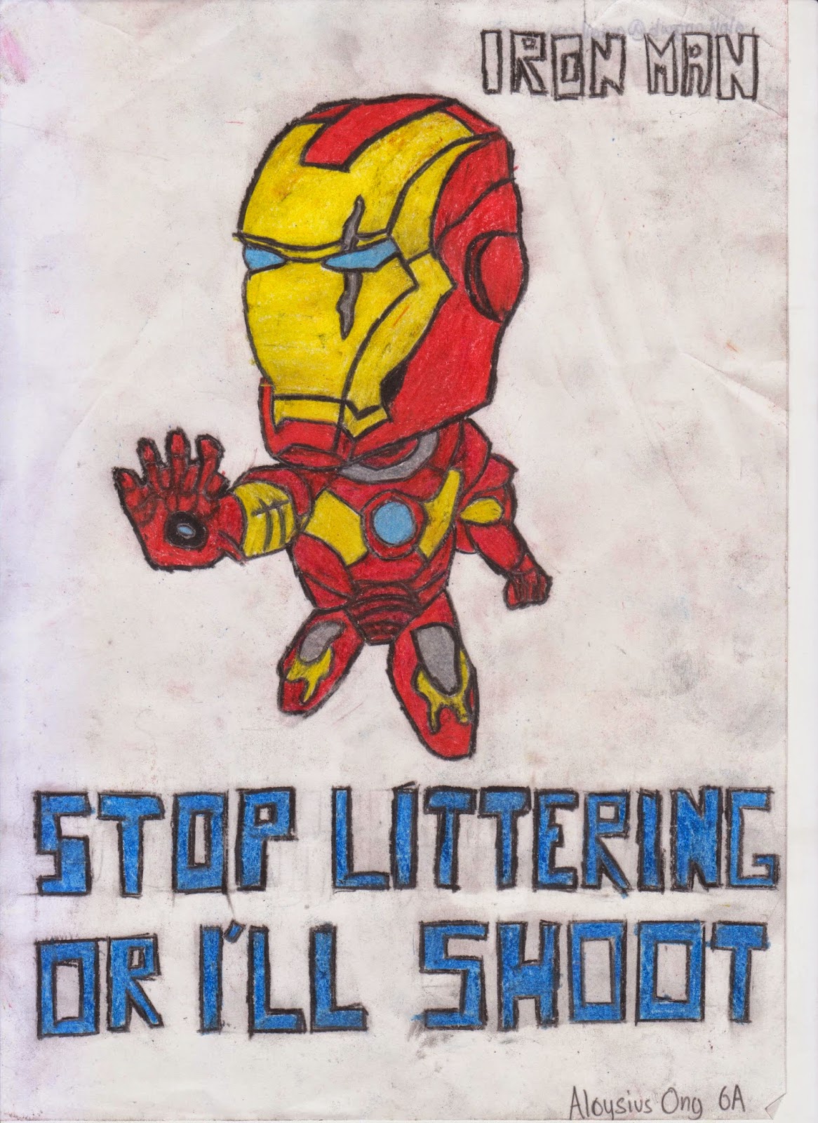 EDP 6A 2014: Anti Littering Posters