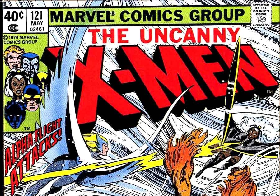X-men #121 - John Byrne art & cover + 1st Alpha Flight - Pencil Ink
