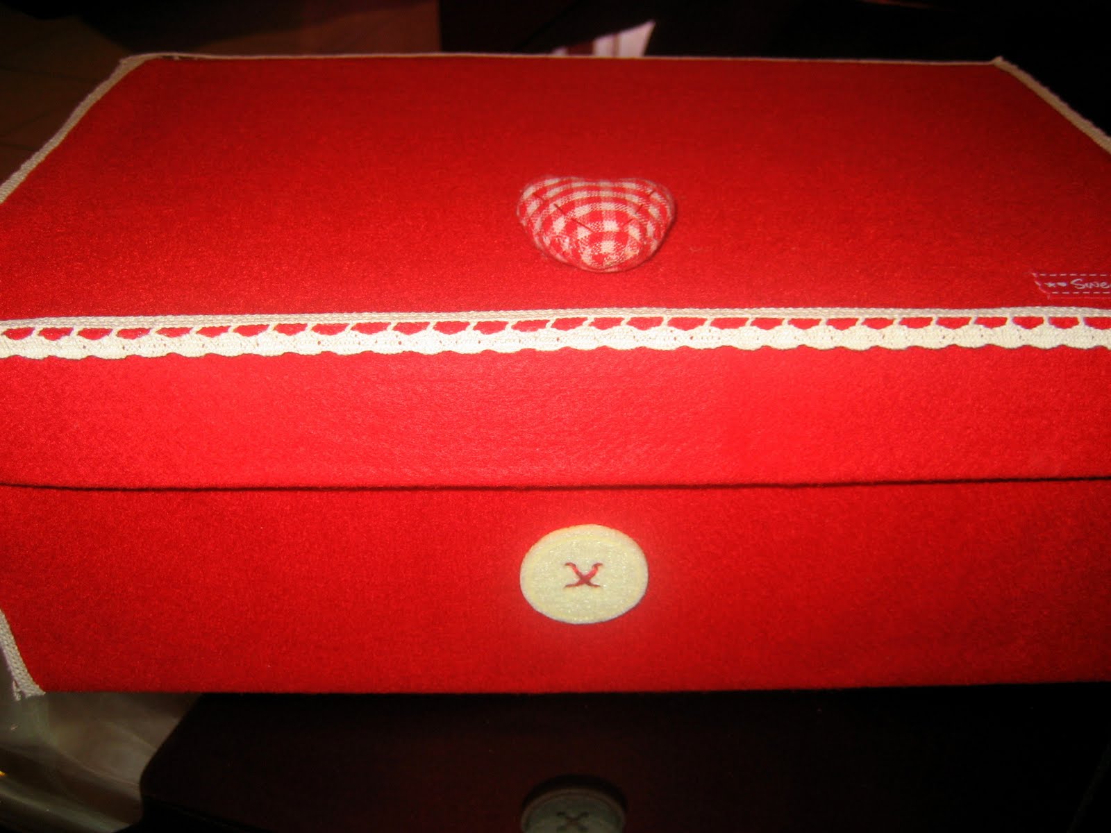 ♥ Sweet Tresa ♥¸¸.•*¨*•: #2 - Handmade Sewing Box ~ Interior