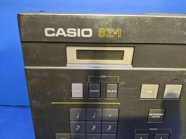 MATRIXSYNTH: Vtg Casio SZ-1 Midi Sequencer Very Rare
