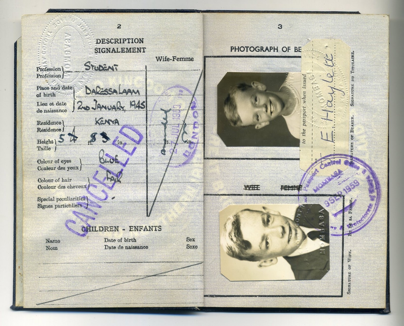 The Memory Wanderer: First Passport