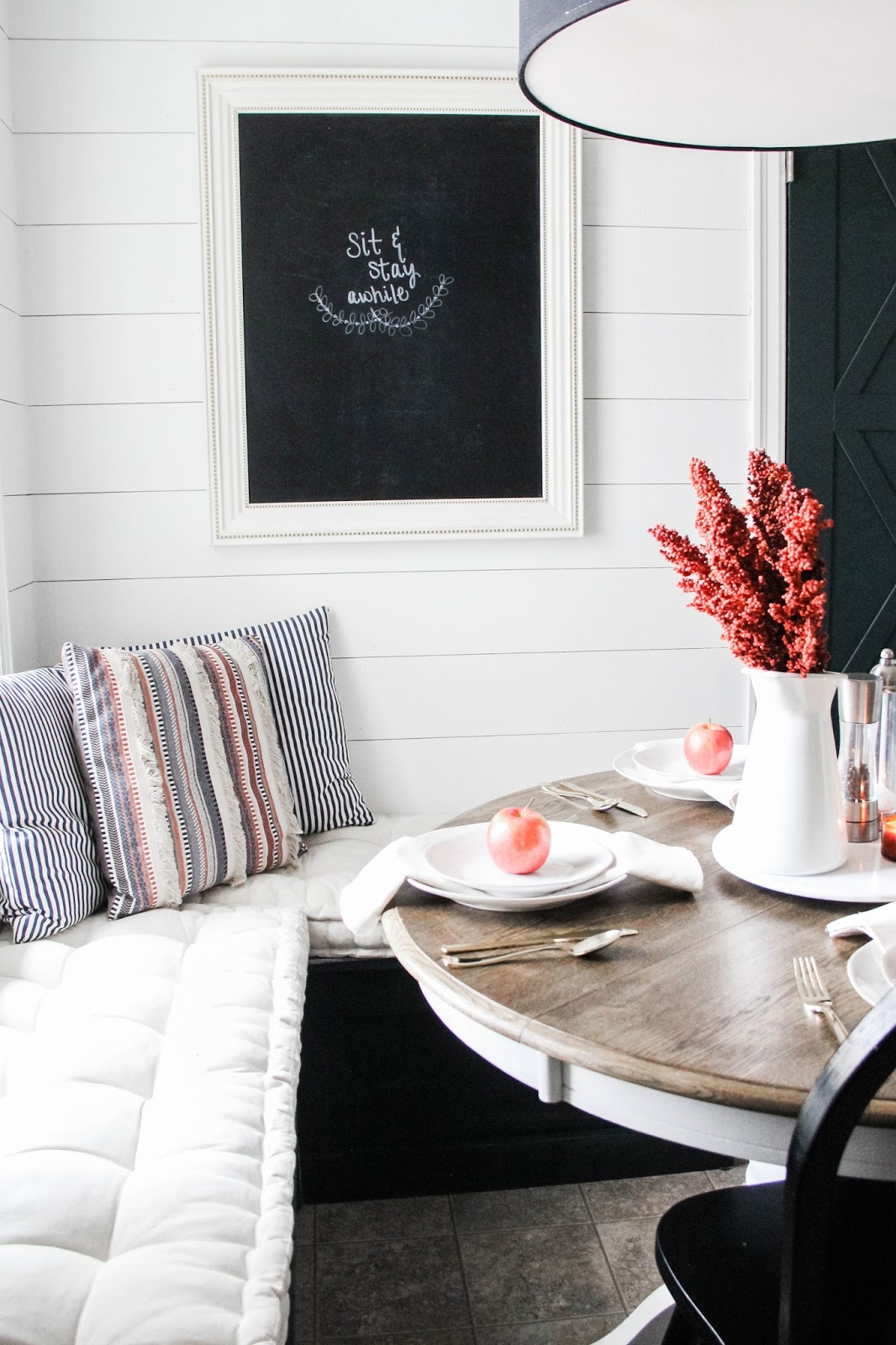 A Modern Kind Of Rustic || Kitchen Nook Reveal | Home On Oak