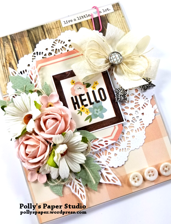 Really Reasonable Ribbon Blog: Hello Greeting Card