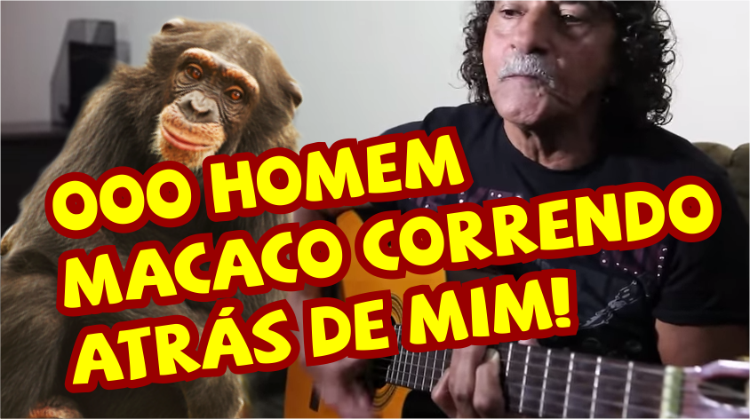 Conheça a verdadeira história do rap do homem macaco! | Oficialmente Risos