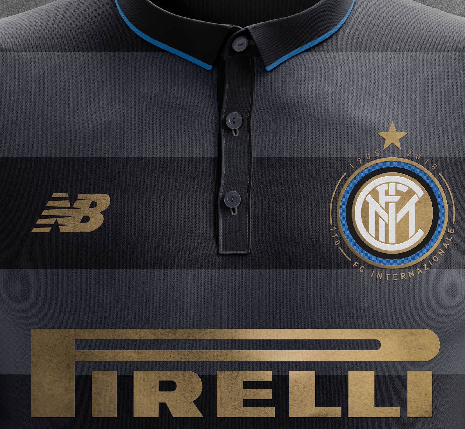 New Balance Inter Milan 17-18 Home, Away & Third Kits Concepts by ...