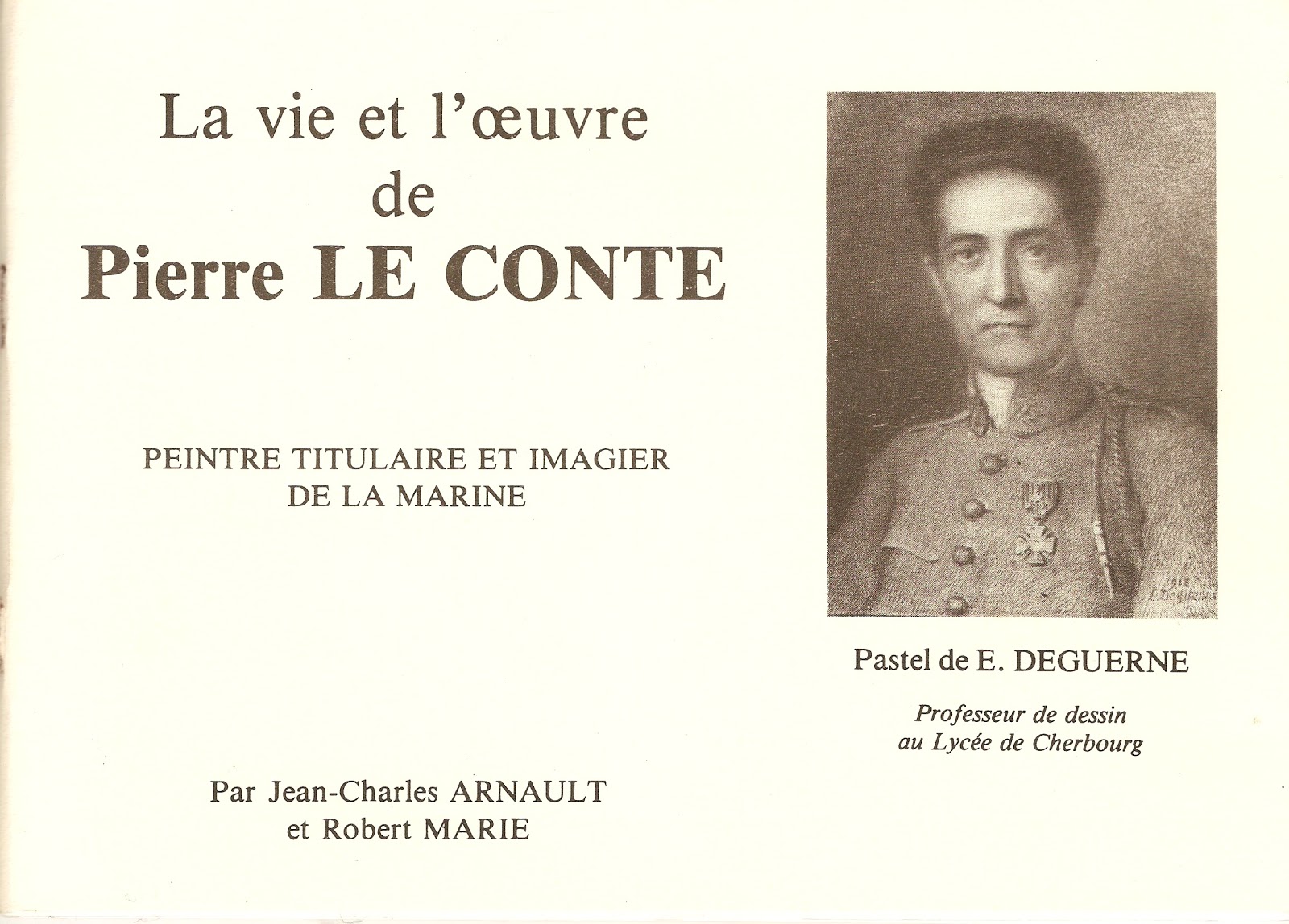 La Marcophilie Navale Envelopmer: Cherbourg et Pierre Le Conte Peintre ...